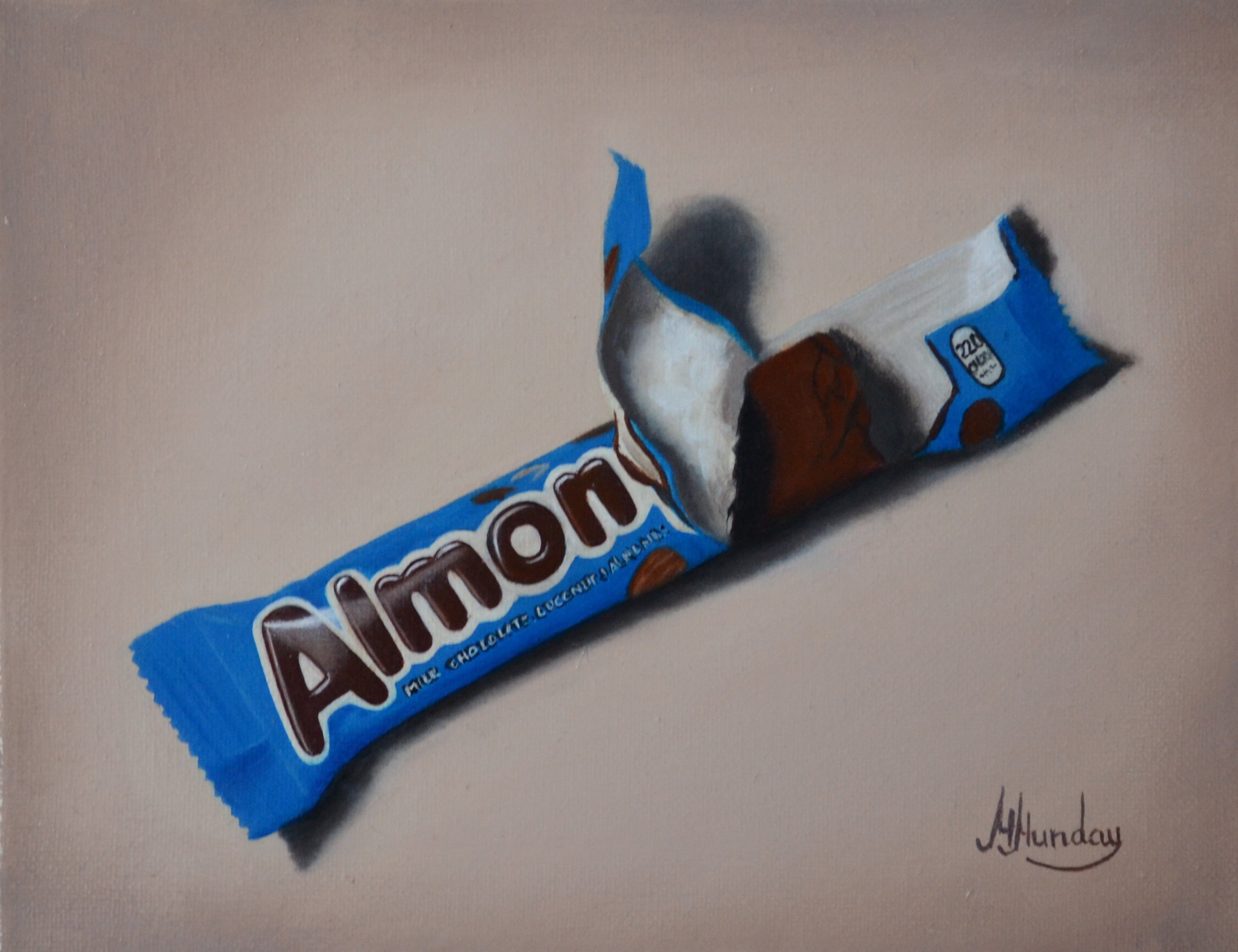Almond Joy Chocolate Candy Bar | Margo Munday Fine Art | Classical and ...