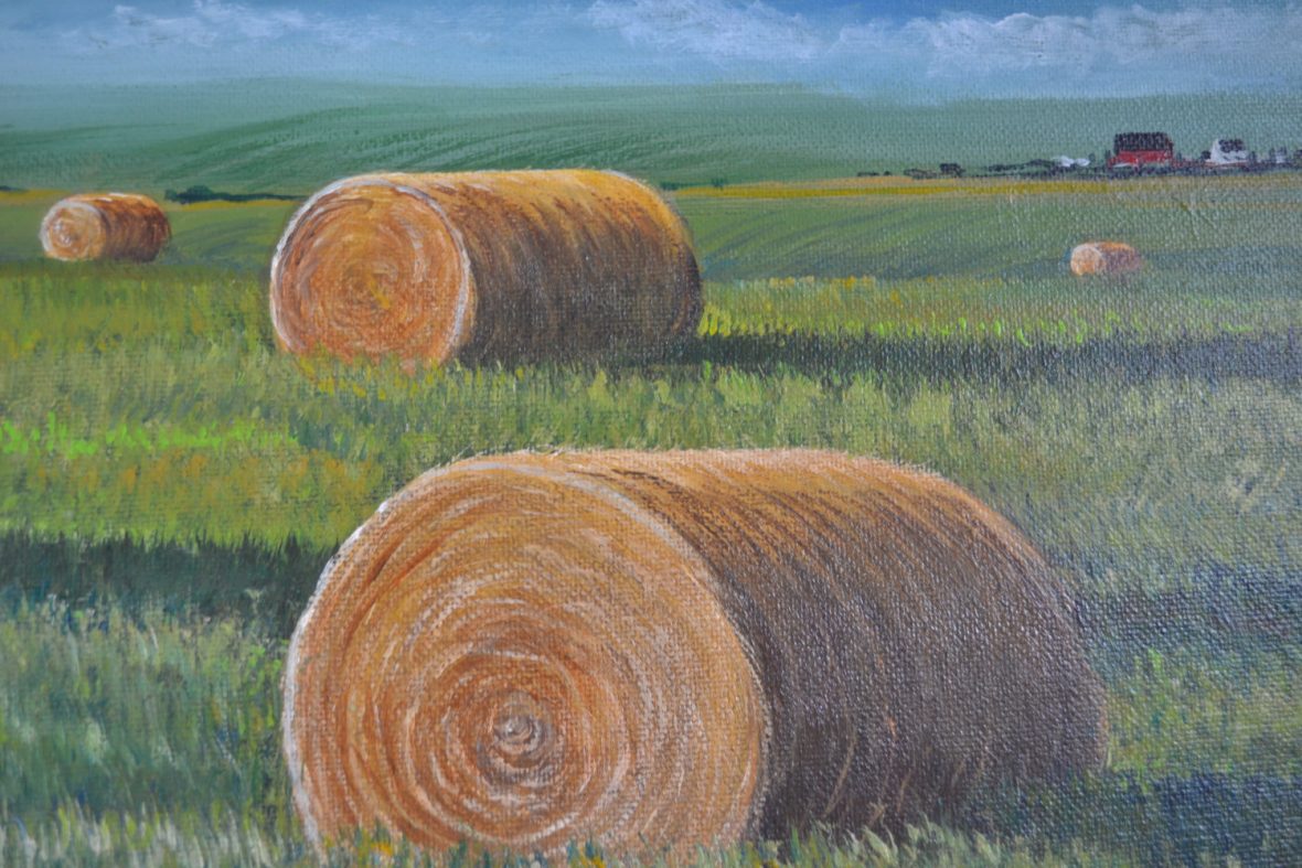 Summer Hay Bales | Margo Munday Fine Art | Classical and Contemporary ...